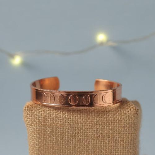 Mystic Moon Copper Cuff – Isha Life UK